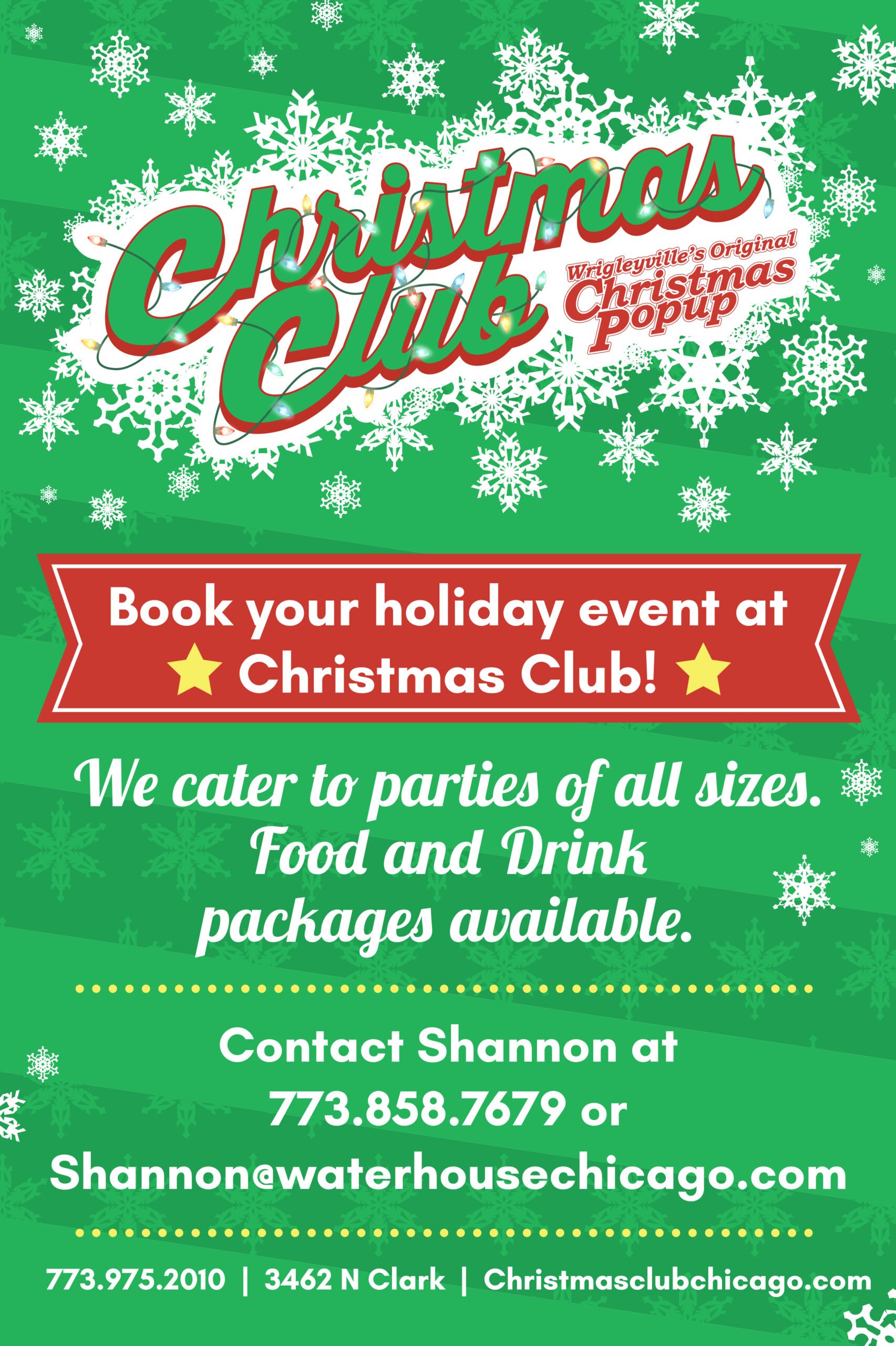 Events – Christmas Club